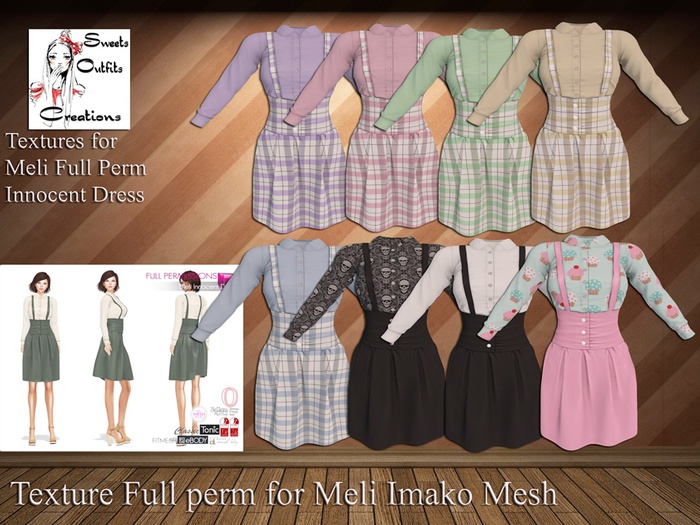 Second Life Marketplace - *SOC* TEXTURE PACK FULL PERM FOR MI962138 ...