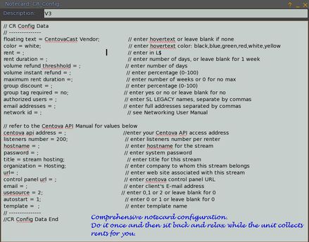 Second Life Marketplace - CentovaCast Vendor
