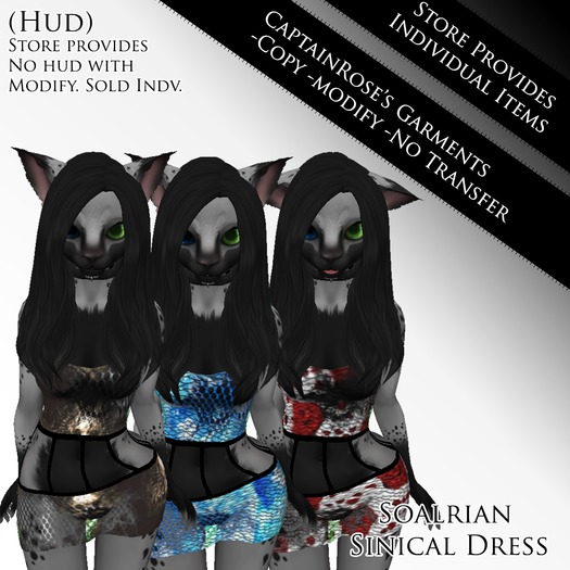 Second Life Marketplace - Solarian Sinical Dress