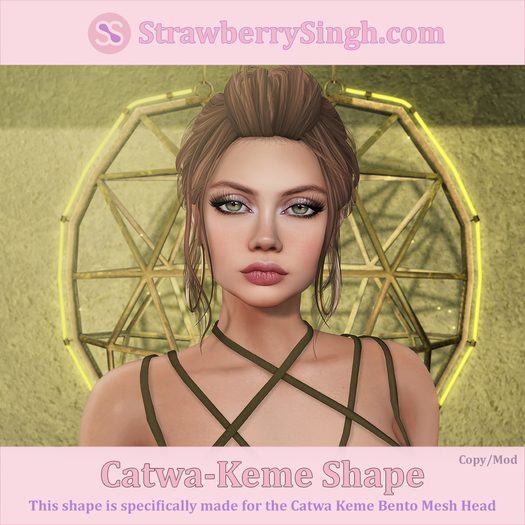 Second Life Marketplace - StrawberrySingh.com Catwa-Keme Shape