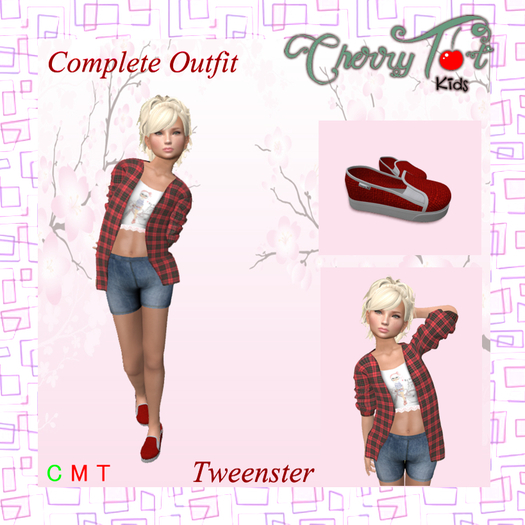 Second Life Marketplace - *Cherry Tot* Tweenster "Valentina" Complete ...