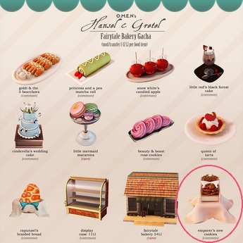 Second Life Marketplace - Hansel + Gretel - Emporer's New Cookies (BOX)