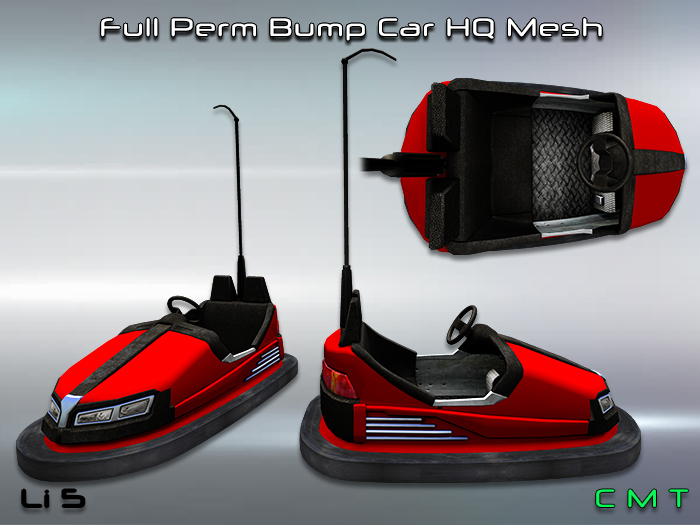 Second Life Marketplace - Full Perm Bump Car HQ Mesh