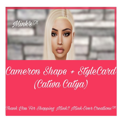 Second Life Marketplace - CAMERON SHAPE + STYLECARD