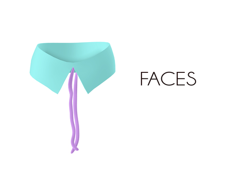 Second Life Marketplace - Full Perm Female Neck Collar With Strings Tie ...