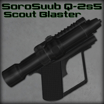 Second Life Marketplace - Second Hand Droids - SoroSuub Q-2s5 Scout Blaster