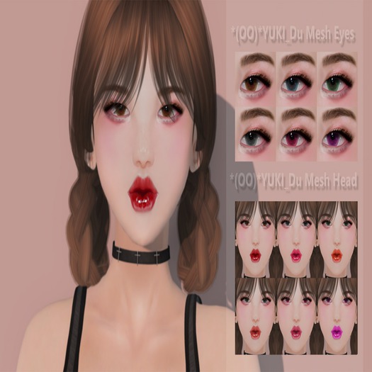 Second Life Marketplace - *(OO)*YUKI_Du Mesh Head (Full Pack)