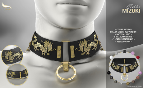 Second Life Marketplace - CODEX_COLLAR MIZUKI RLV