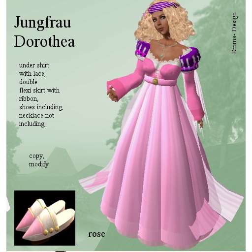 Second Life Marketplace - Jungfrau Dorothea rose