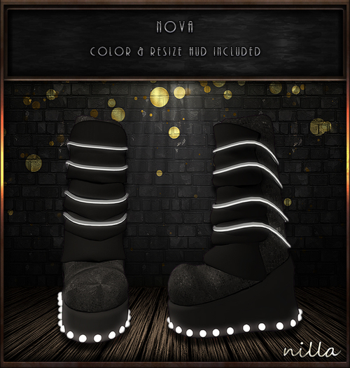 Second Life Marketplace - .:nilla:. - Nova Boots