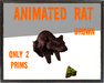 Second Life Marketplace - Animated rat light brown black eyes