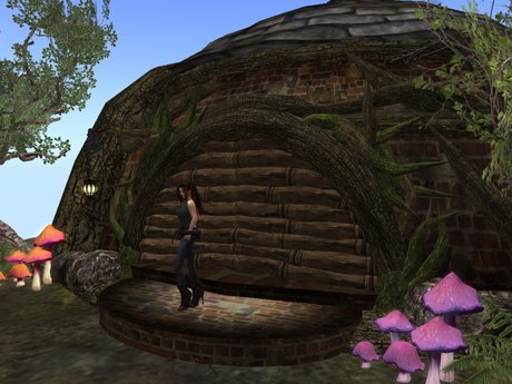 Second Life Marketplace - Rustic Dome Cottage