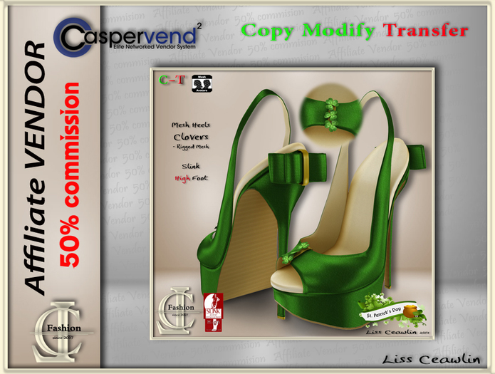 Second Life Marketplace - LC Affiliate Vendor [St. Patrick's Day ...