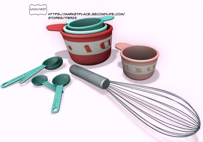 Second Life Marketplace - *Second Spaces* Ready to Bake - measures