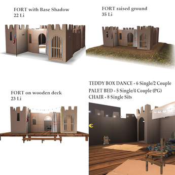 Second Life Marketplace - Childs Cardboard Fort