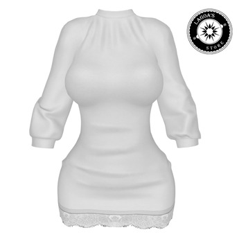 Second Life Marketplace - Exit#3 White - DON'T REZ (WEAR) maitreya
