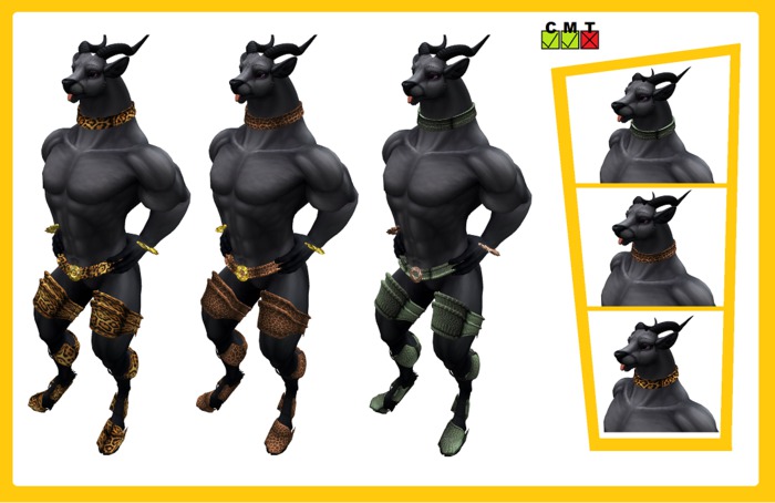 Second Life Marketplace - Dvalinn Deer Animal Skin Armor