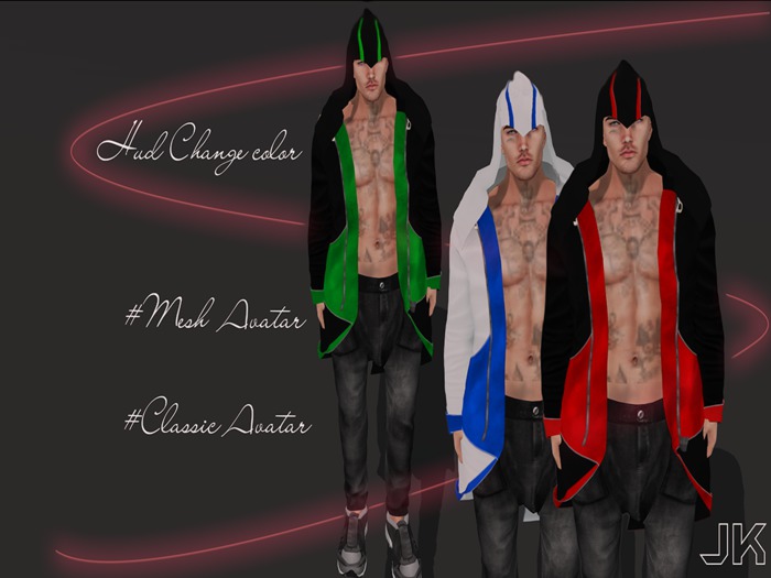 Second Life Marketplace Jk Designerjacket For Men