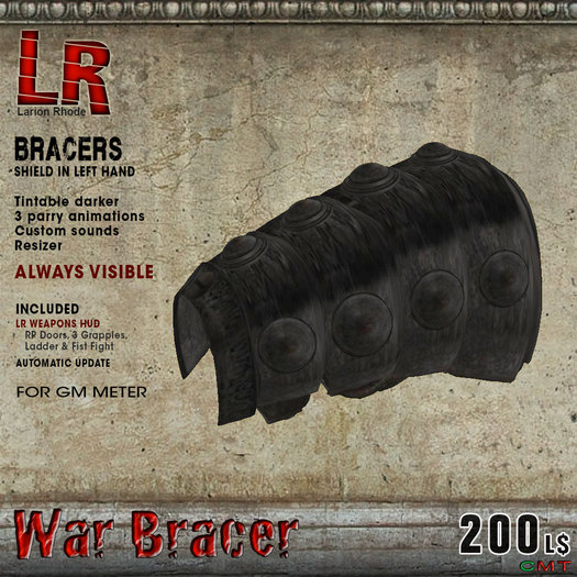 Second Life Marketplace - War Bracer (box)