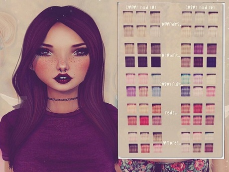 Second Life Marketplace - pr!tty - Kimberly - .Color Hud Colorfuls. [A ...
