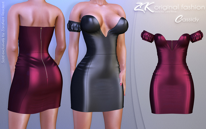 Second Life Marketplace Zk Cassidy Dress Red Add Me