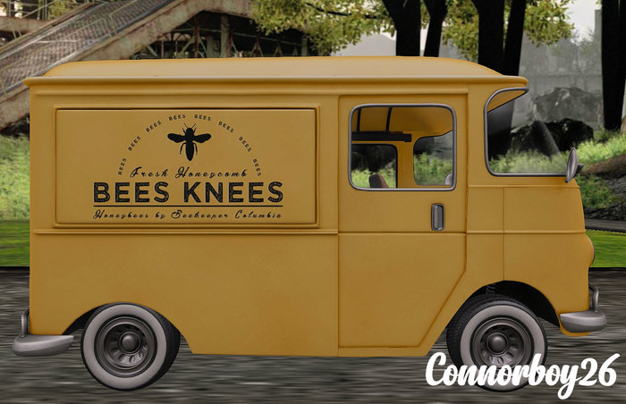 Second Life Marketplace - brocante. delivery van gacha / bees