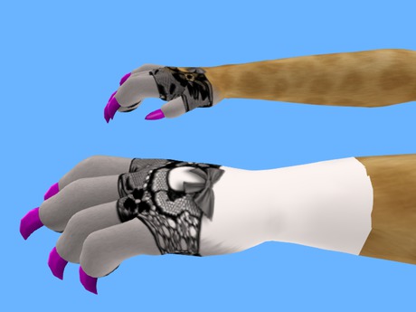 Second Life Marketplace - Catseye "Furry Hand Paws *F*" Omega/BoM ...