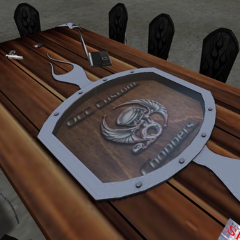 Second Life Marketplace - Route 84 Customs - MC Church Conference Table Set