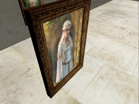 Second Life Marketplace - Lady of Rivendell ~ Gilded Frame Picture (Mesh)