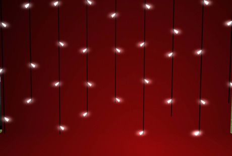 Second Life Marketplace - {nando} Backdrops Lights Wall Red