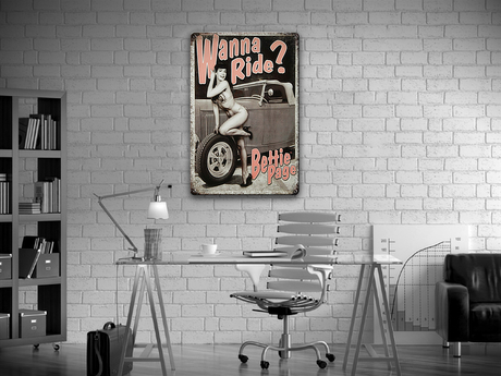 Second Life Marketplace - WANNA RIDE ? BETTIE PAGE Retro Sexy Pin Up ...
