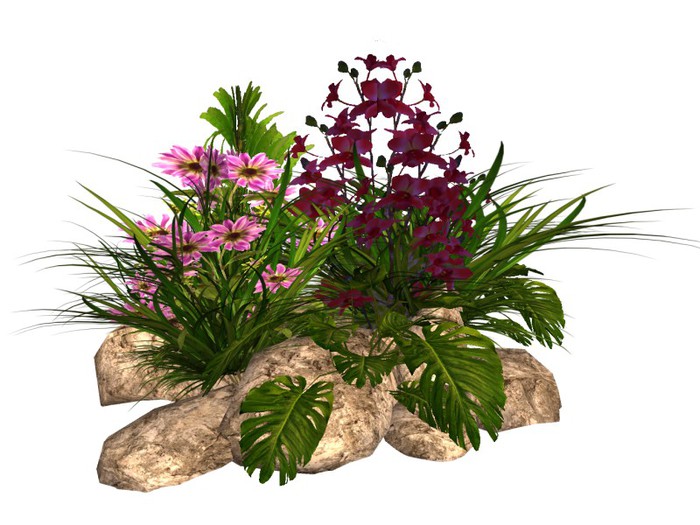 Second Life Marketplace - MSD - 5 Prim Garden - Lani (5 Prims) M/C