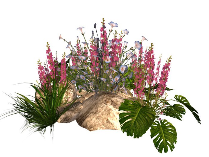 Second Life Marketplace - MSD - 5 Prim Garden - Mina (5 LI) C/M