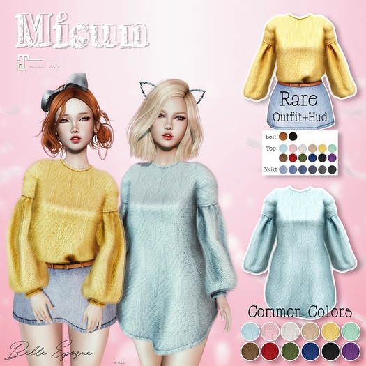 Second Life Marketplace - Belle Epoque { Misun } Mint (Box)