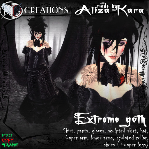 Second Life Marketplace - [BOX] Extreme goth 650