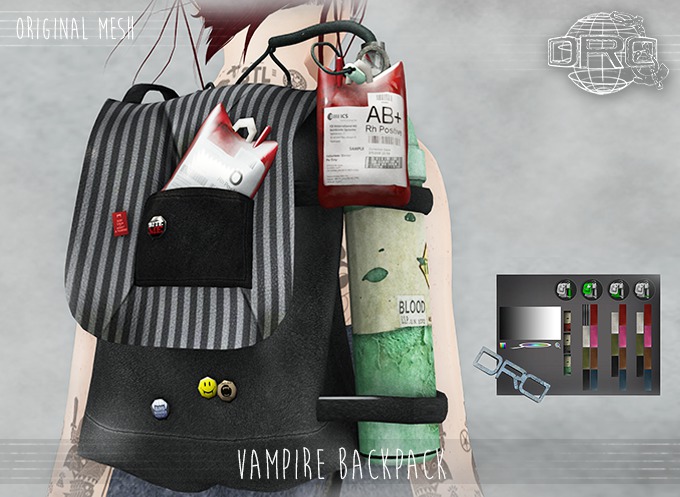 Second Life Marketplace - -DRD- Vampire Backpack