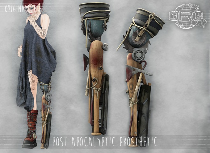 Second Life Marketplace - -DRD- Post Apocalyptic Prosthetic