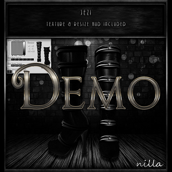 Second Life Marketplace - .:nilla:. - Jezi Boots *DEMO*