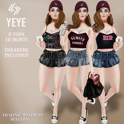 Second Life Marketplace - LEGENDAIRE YEYE OUTFIT