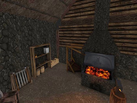 Second Life Marketplace - [Drakes] Viking Forge Furnishings