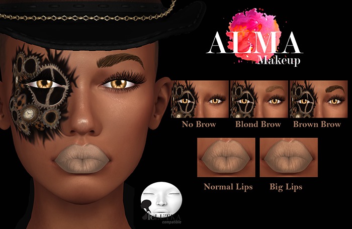 Second Life Marketplace - ALMA Makeup - GEAR - Lelutka