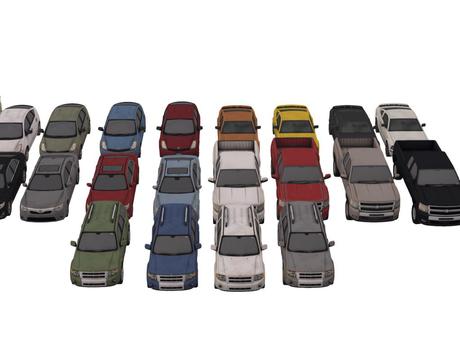 Second Life Marketplace - RiDECO - Modern Static Cars Vol 2