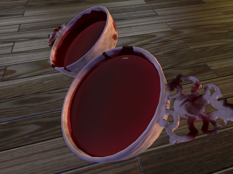 Second Life Marketplace - ~LU~ Vampire Tip Jars Bloody Bowls