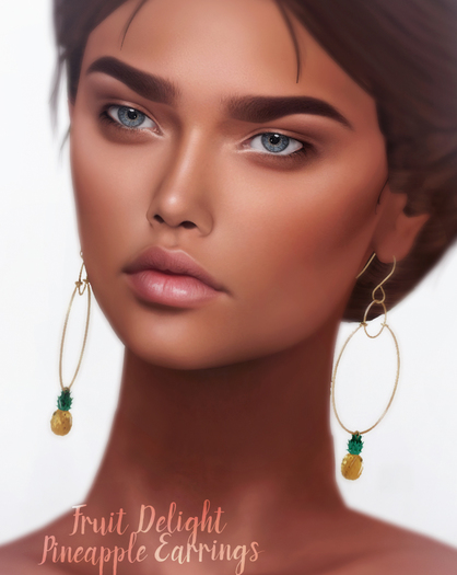 Second Life Marketplace - [Enchante'] - Fruit Delight - Pineapple-Gold