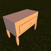 Second Life Marketplace - {BF} Bedside Table (Full Mod) (Boxed)