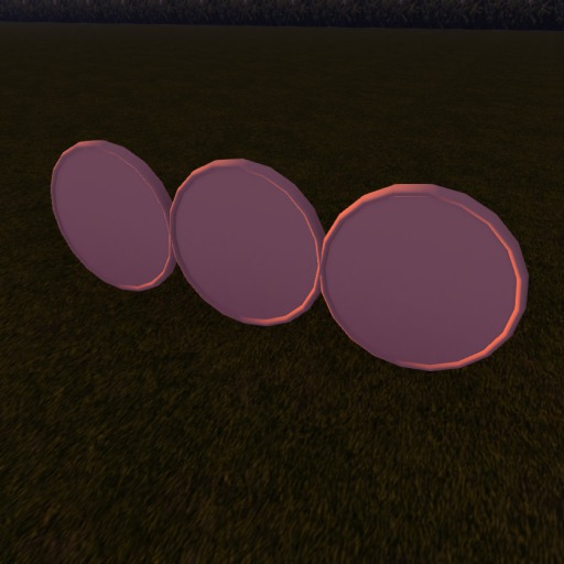 Second Life Marketplace - {BF} Triple circle frame (Full Mod) (Boxed)