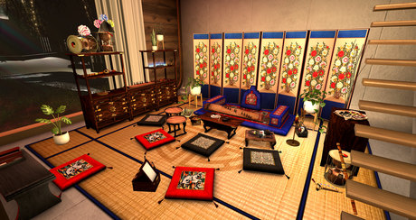 Second Life Marketplace - Project K Korean Tea table set DaRye