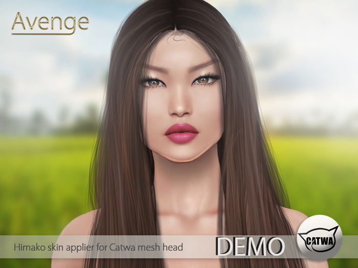 Second Life Marketplace - [Avenge] Himako skin applier for Catwa - demo