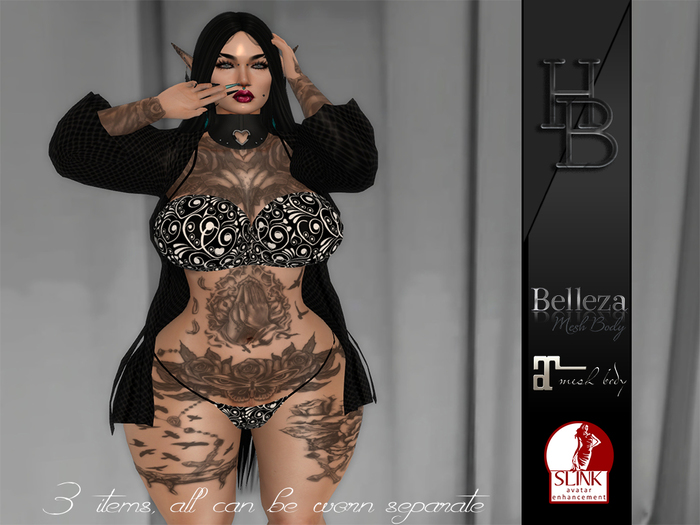 Second Life Marketplace - [HB] Bella Outfit v1