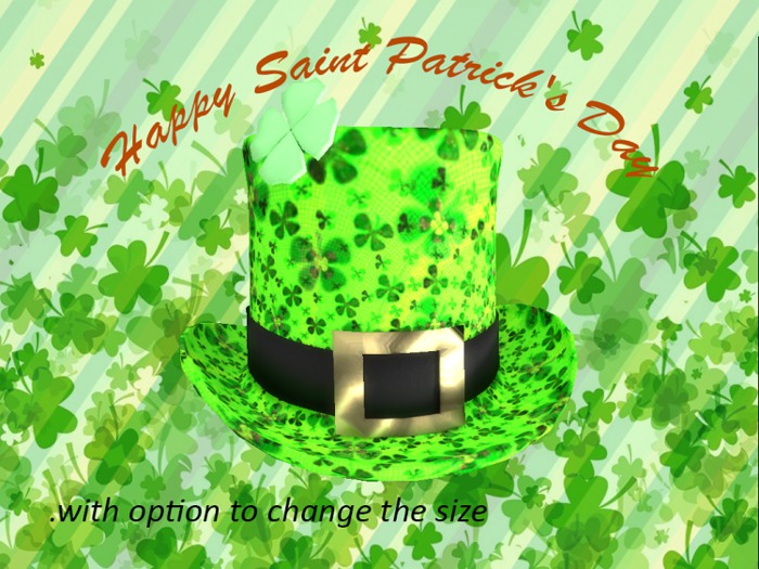 Second Life Marketplace - *GARBO* St Patrick's Day HAT 3